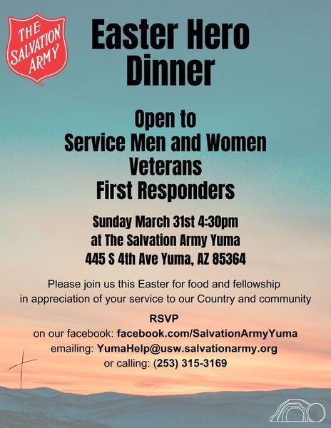 Easter Hero Dinner - Family Friendly KCFY 88.1 FM