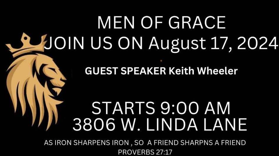 Men of Grace Monthly Gathering - Family Friendly KCFY 88.1 FM