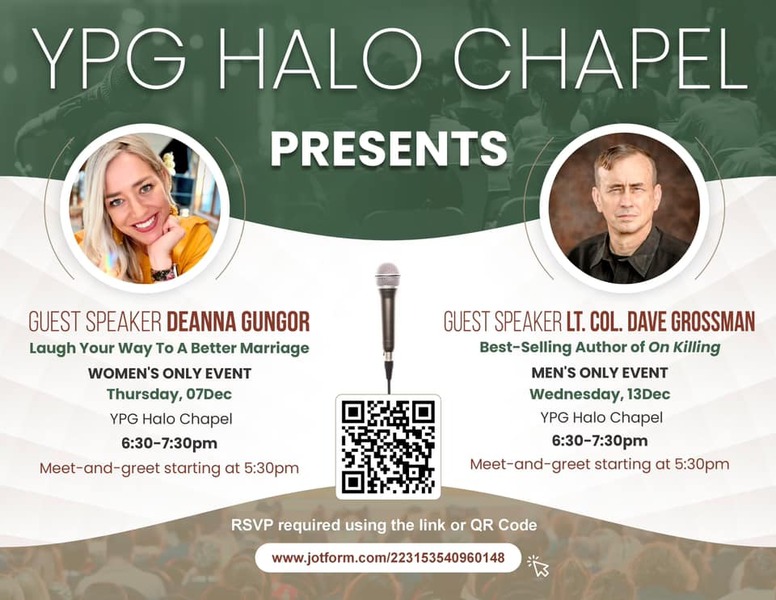 Men Only Event at YPG Halo Chapel - Family Friendly KCFY 88.1 FM